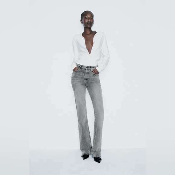 Zara | Jeans | Zara Womens High Waisted Flare Jeans | Poshmark